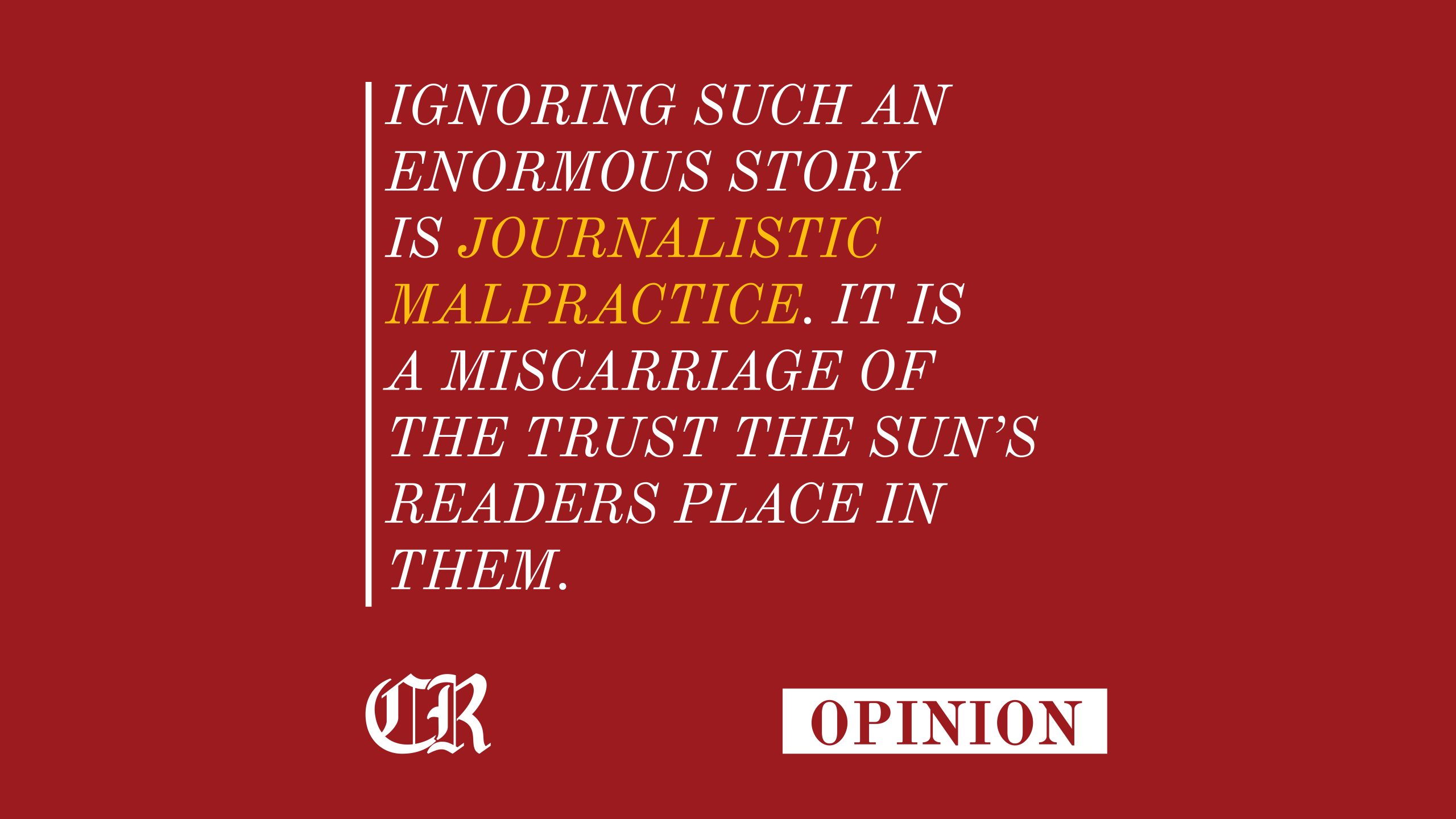 RESCHINI | On Rickford, the Daily Sun failed at its one and only job ...